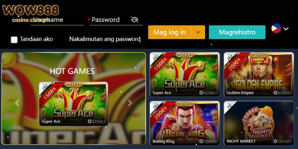 WOW888 Login: Access the Casino in Just 3 Simple Step