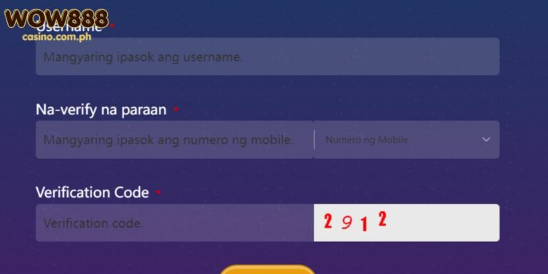 WOW888 Login: Access the Casino in Just 3 Simple Step