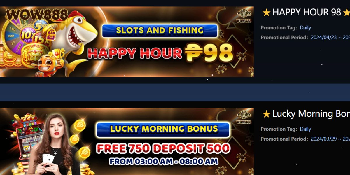 WOW888 Promotions - Exciting Offers for Everyone